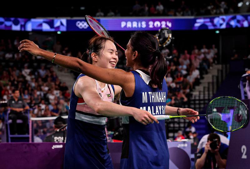 Paris 2024: Pearly Tan-Thinaah Up Against So Yeong-Hee Yong In Quarter-finals | Sarawak Tribune