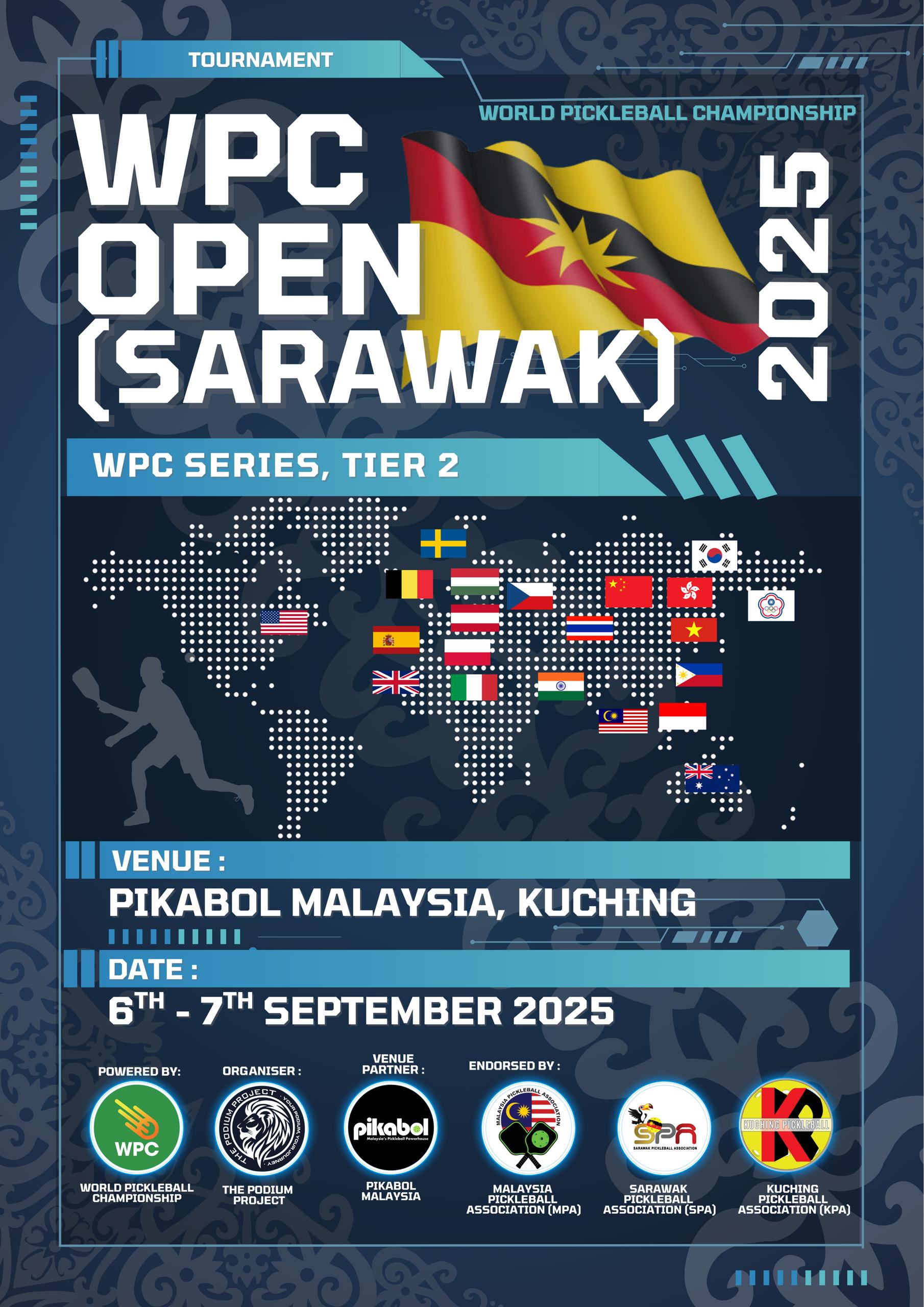 WPC Open Sarawak 2025 Set For Sept 6–7 At Pikabol Malaysia | Sarawak Tribune