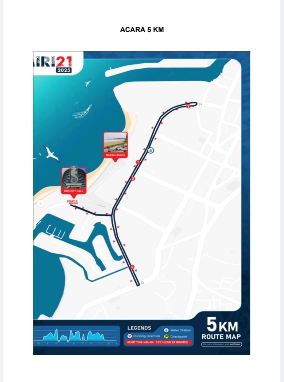 Miri City 21 Half Marathon Prompts Road Closures And Traffic Diversions ...
