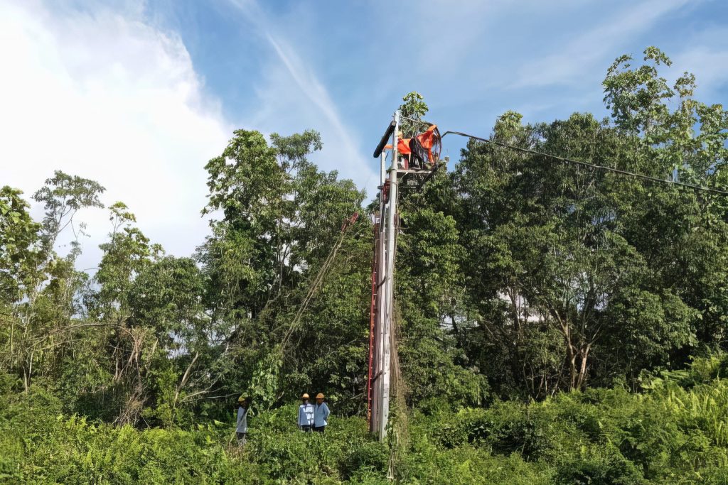 New 11kV Power Line At Sungai Asap Commissioned | Sarawak Tribune