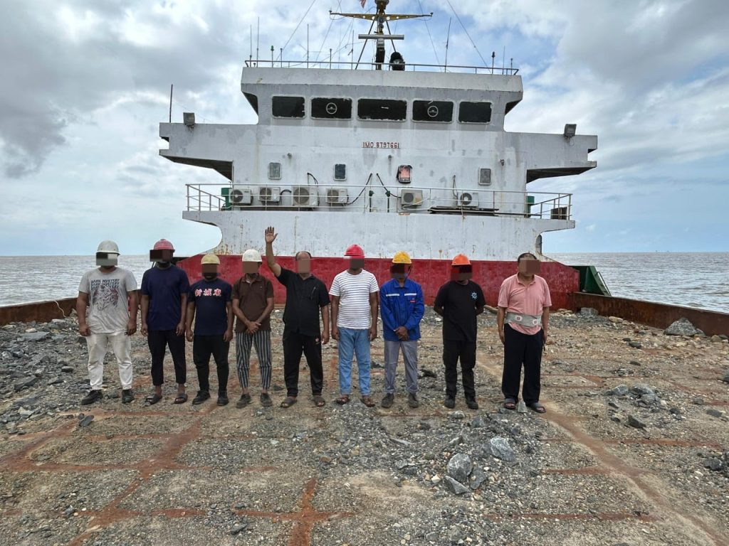 Foreign Cargo Vessel Detained Off Miri For Multiple Maritime Offences ...