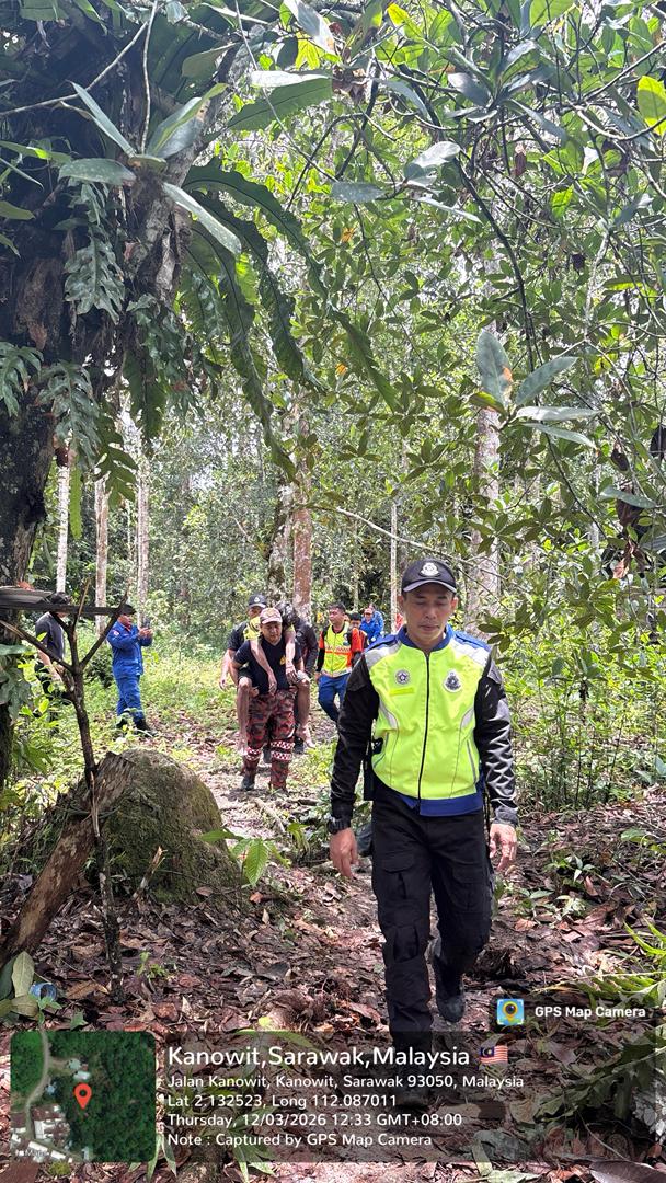 Missing Man Found Safe After Five-day Search | Sarawak Tribune