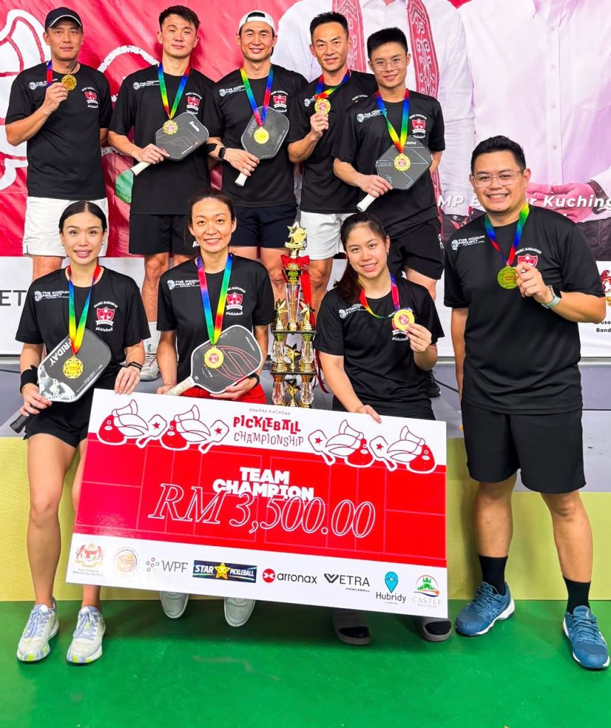 Sarawak-heavy MPA Squad Claim Bandar Kuching Pickleball Championship ...